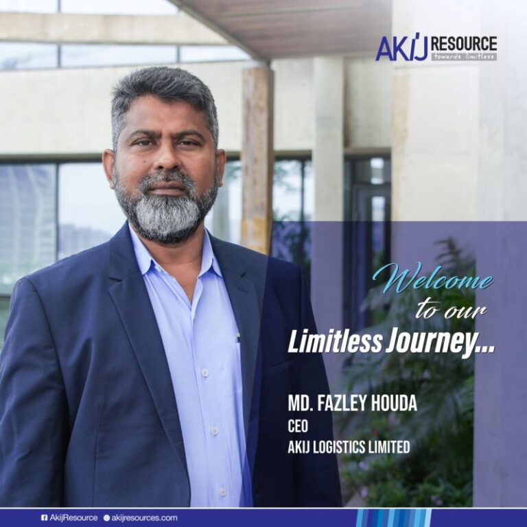 Md. Fazley Houda Has Been Appointed As The New CEO Of AKIJ Logistics ...
